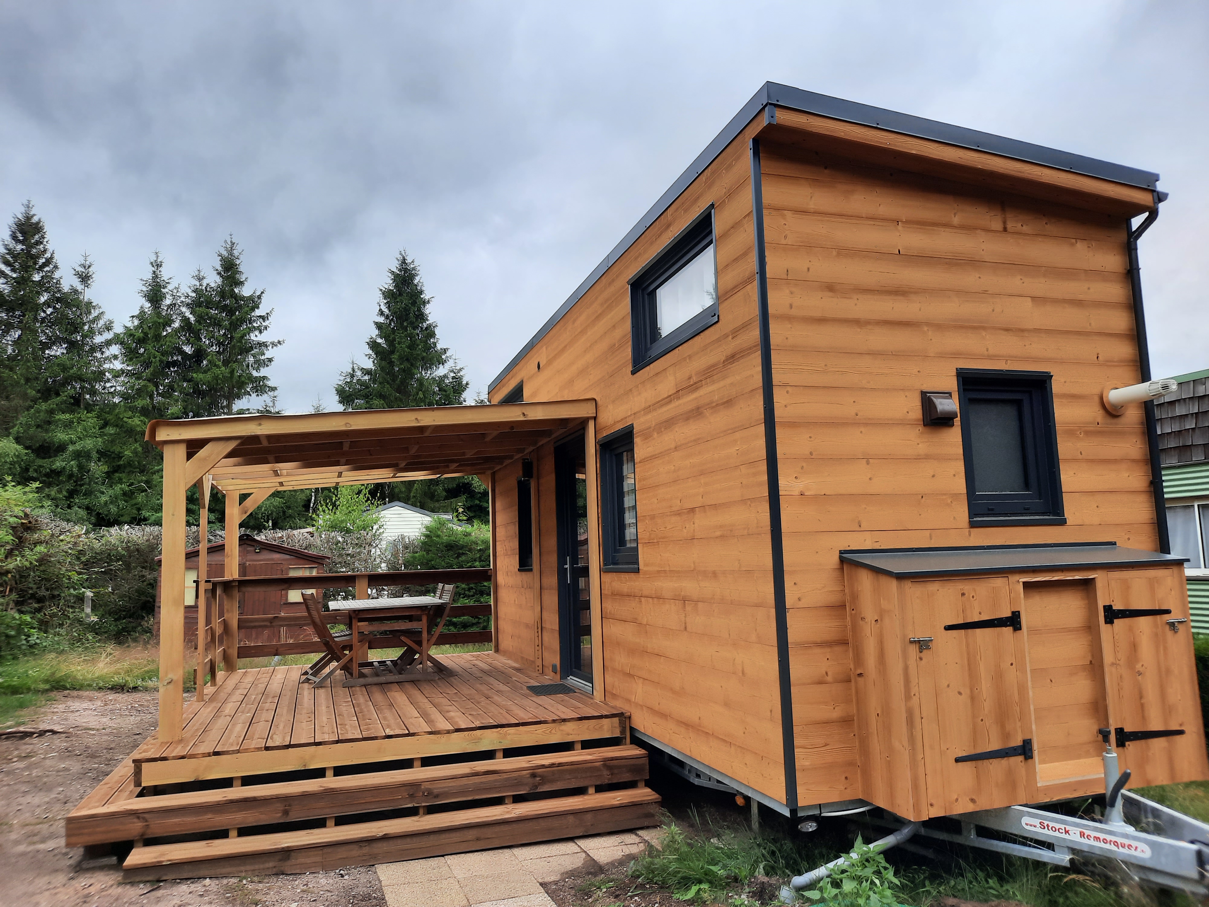 Tiny House avec 2 chambres en mezzanine 4 personnes | GERARDMER